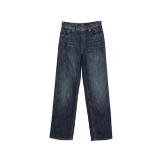 7 For All Mankind Gerades Jeans - - Jeans - Damen - Blau - W26