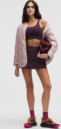 lululemon Align Rock mit hohem Bund f&uuml;r Frauen - Gr&ouml;&szlig;e 10 in Black Plum