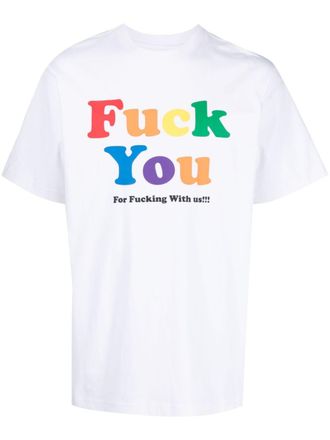 Clot T-Shirt mit Print - Wei&szlig;