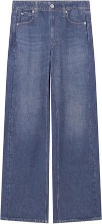 Rag & Bone Femme, Jeans, Bleu, Taille: 38 FR Pantalon Large Miramar