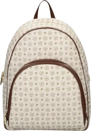 Pollini Femme, Sacs, Beige, Taille: ONE Size Backpack