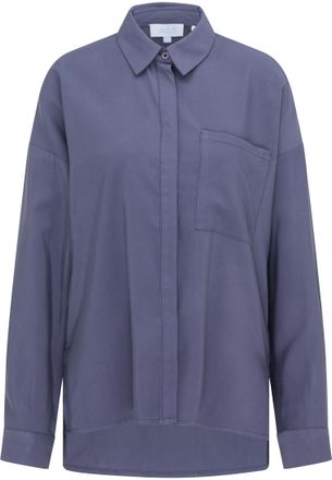 Usha Hemdbluse Damen blau