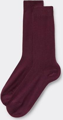Calzedonia Kurze Herrensocken Mit Kaschmir Bordeaux