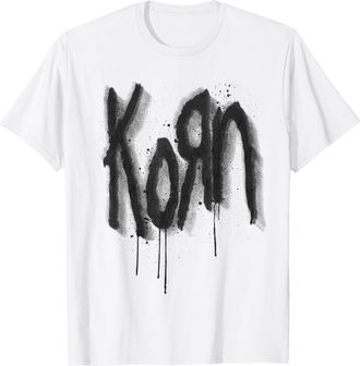 Korn Korn Spr&uuml;hfarbe Logo T-Shirt