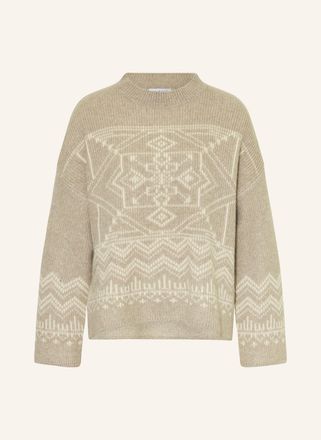 Mrs & Hugs Mrs & Hugs Pullover Mit Cashmere beige