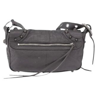 Balenciaga Sac bandouli&egrave;re vintage Pre-owned - Femme - Pre-owned - Gris - Taille: ONE Size