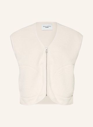 Marc O'Polo Denim Marc Opolo Denim Teddyfell-Weste weiss