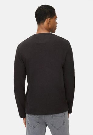 Camel Active Henleyshirt aus reiner Baumwolle Langarm