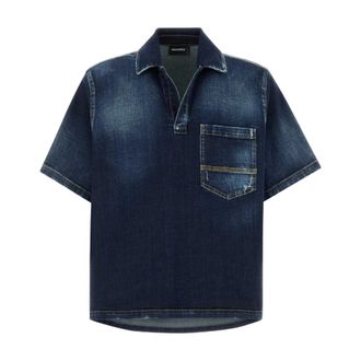 Dsquared2 Short Sleeves Shirt - - Shirts - Herren - Blau - S