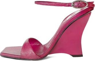 Diesel D-Amber Wedge-Sandalen 90mm - Rosa