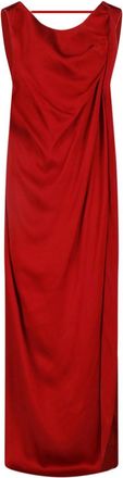 Maison Margiela Maxikleid - Rot