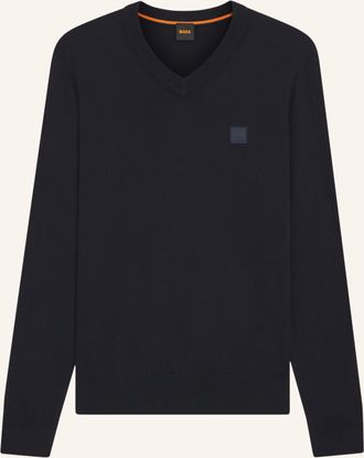 HUGO BOSS Pullover Kanovano_V_S Regular Fit blau