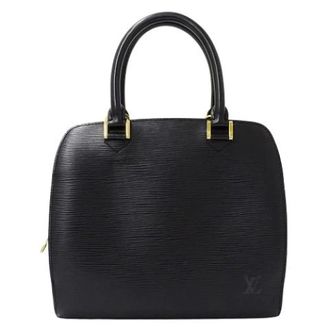 Louis Vuitton Sac &agrave; main vintage Louis Vuitton en cuir Epi doccasion - Femme - Pre-owned - Noir - Taille: ONE Size