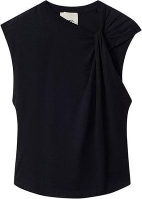 Isabel Marant T-shirt asym&eacute;trique Nayda en coton
