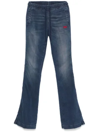 Diesel jean D-Ebbey 2069 &agrave; coupe &eacute;vas&eacute;e - Bleu