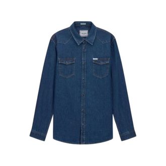 Guess M6Bh02 D2069 Chemise en jean - Homme - Chemises - Bleu - Taille: S
