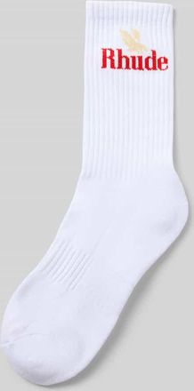 Rhude Socken aus Baumwoll-Mix