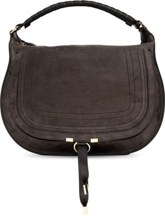 Chlo&eacute; Femme, Sacs, Brun, Taille: ONE Size Marcie Medium shoulder bag