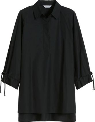 Max Mara Femme, Blouses et Chemises, Noir, Taille: 34 FR Blouse Mxmadorni