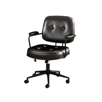 Generic B&uuml;rostuhl, Ergonomische Computerst&uuml;hle Mit Lendenwirbelst&uuml;tze Mit Niedriger R&uuml;ckenlehne, H&ouml;henverstellbarer Arbeitsstuhl, Kann 150 Kg Tragen(Color1)