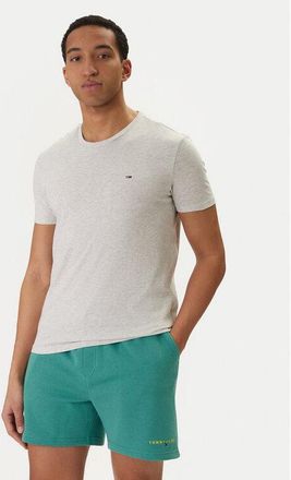 Tommy Jeans T-Shirt DM0DM20363 Grau Slim Fit