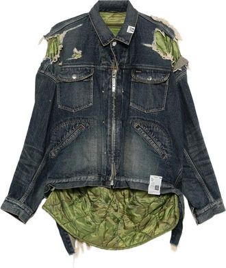 Miharayasuhiro Layered Denim Jacket