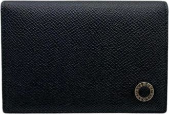 Bulgari Pre-owned Card Case - Homme - Pre-owned - Noir - Taille: ONE Size