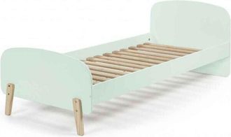 Paris Prix Paris Prix - Lit Enfant Kiddy 90x200cm Vert Menthe & Naturel