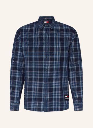 Tommy Jeans Cordhemd Regular Fit blau