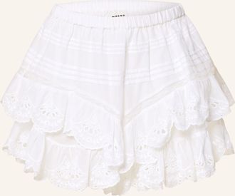 Isabel Marant Marant &Eacute;toile Shorts Jocadia Mit R&uuml;schen weiss