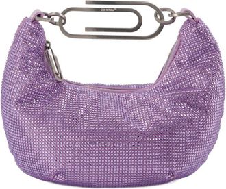 Off-white Clip de liant 20 sac dans Strass / Lilac