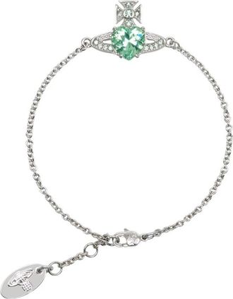 Vivienne Westwood Femme, Accessoires, Vert, Taille: ONE Size Ariella Bracelet