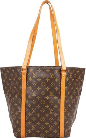 Louis Vuitton Crossbody Bags - Louis Vuitton Canvas Monogram Sac Shopping Shoulde - Gr. unisize - in Braun - f&uuml;r Damen