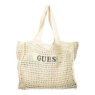 Guess Femme, Sacs, Beige, Taille: ONE Size 2 Handle Shoulder Bag