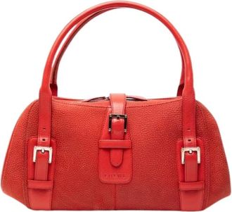 Loewe Sac Senda Pre-owned - Femme - Pre-owned - Rouge - Taille: ONE Size