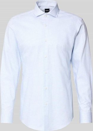 HUGO BOSS Slim Fit Businesshemd aus Baumwoll-Mix Modell HANK