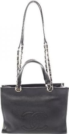 Chanel Pre-owned Sac bandouli&egrave;re en cuir Coco Mark - Femme - Pre-owned - Noir - Taille: ONE Size