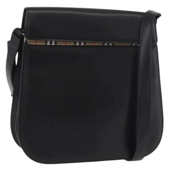 Burberry Sac bandouli&egrave;re vintage doccasion - Femme - Pre-owned - Noir - Taille: ONE Size