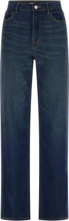 Guess Femme, Jeans, Bleu, Taille: W28 Jean Droit Taille Haute