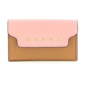 Marni Saffiano Leder Visitenkartenetui - - Accessories - Damen - Mehrfarbig - ONE SIZE