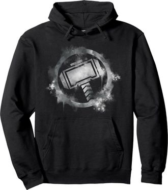 MARVEL Avengers Endgame Thor Spray Paint Logo Pullover Hoodie