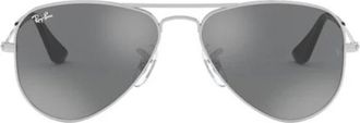 Ray-Ban unisex, Accessoires, Gris, Taille: 50 MM Junior Aviator Rj9506S 212/6G