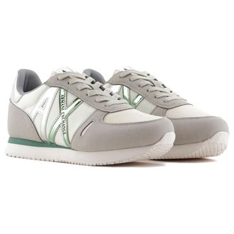 A|X Armani Exchange Female Rio Side Logo, Lace Up Sneaker, Multicolor, 38M
