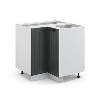 Vicco Meuble dangle Fame-Line, Anthracite/Blanc, 80.5 cm sans Plan de Travail