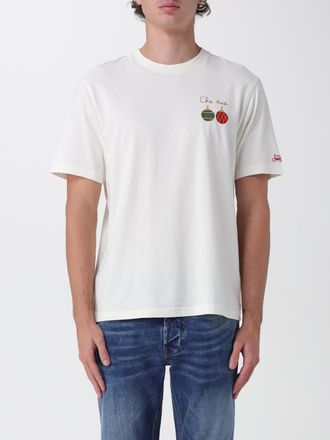 MC2 Saint Barth T-Shirt MC2 SAINT BARTH Homme couleur Jaune Crème