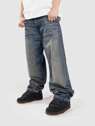 Carhartt Work in Progress Landon Jeans blue worn used wash