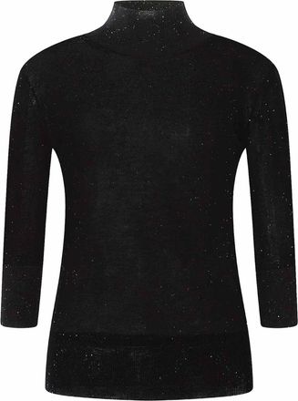 Genny Pull Col Roulé - Noir