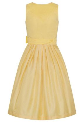 N&uuml;bler Trachtenkleid Midi Dirndl Babette in Citrin von N&uuml;bler - Rockl&auml;nge 65 cm