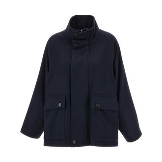 Barena Veste en Cachemire - Femme - Vestes - Bleu - Taille: 36 FR