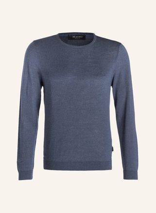 Maerz Maerz Muenchen Pullover Aus Merinowolle blau